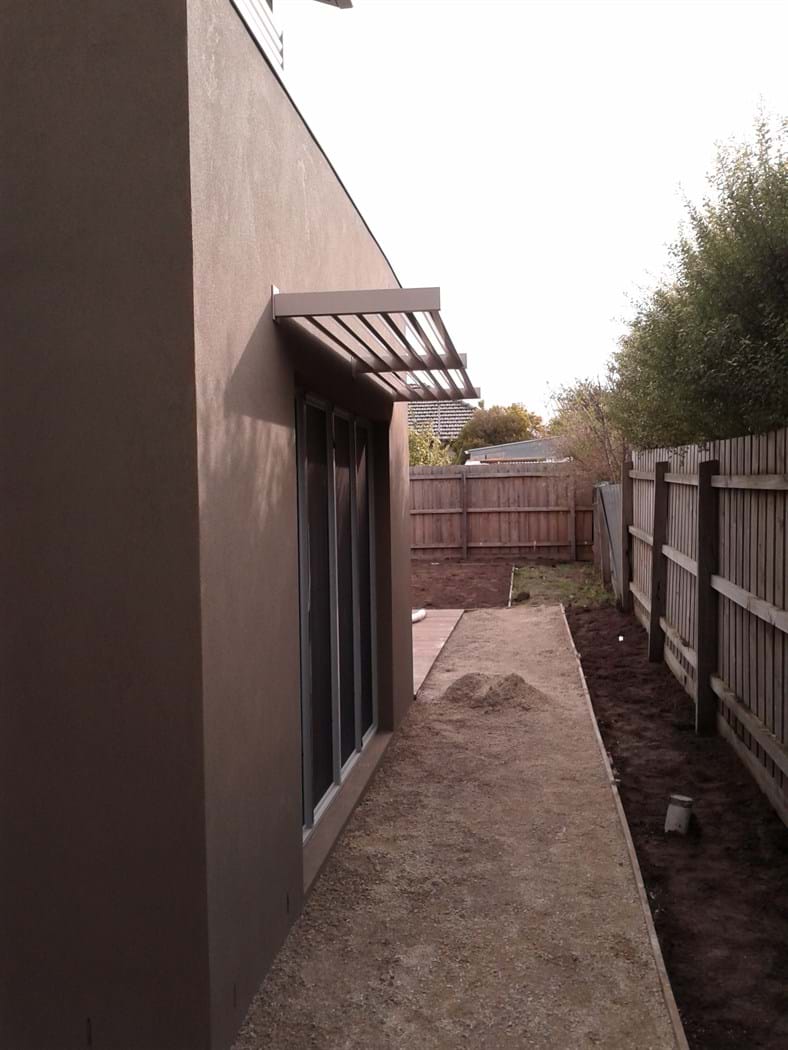 Louvre Blade Sun Awning