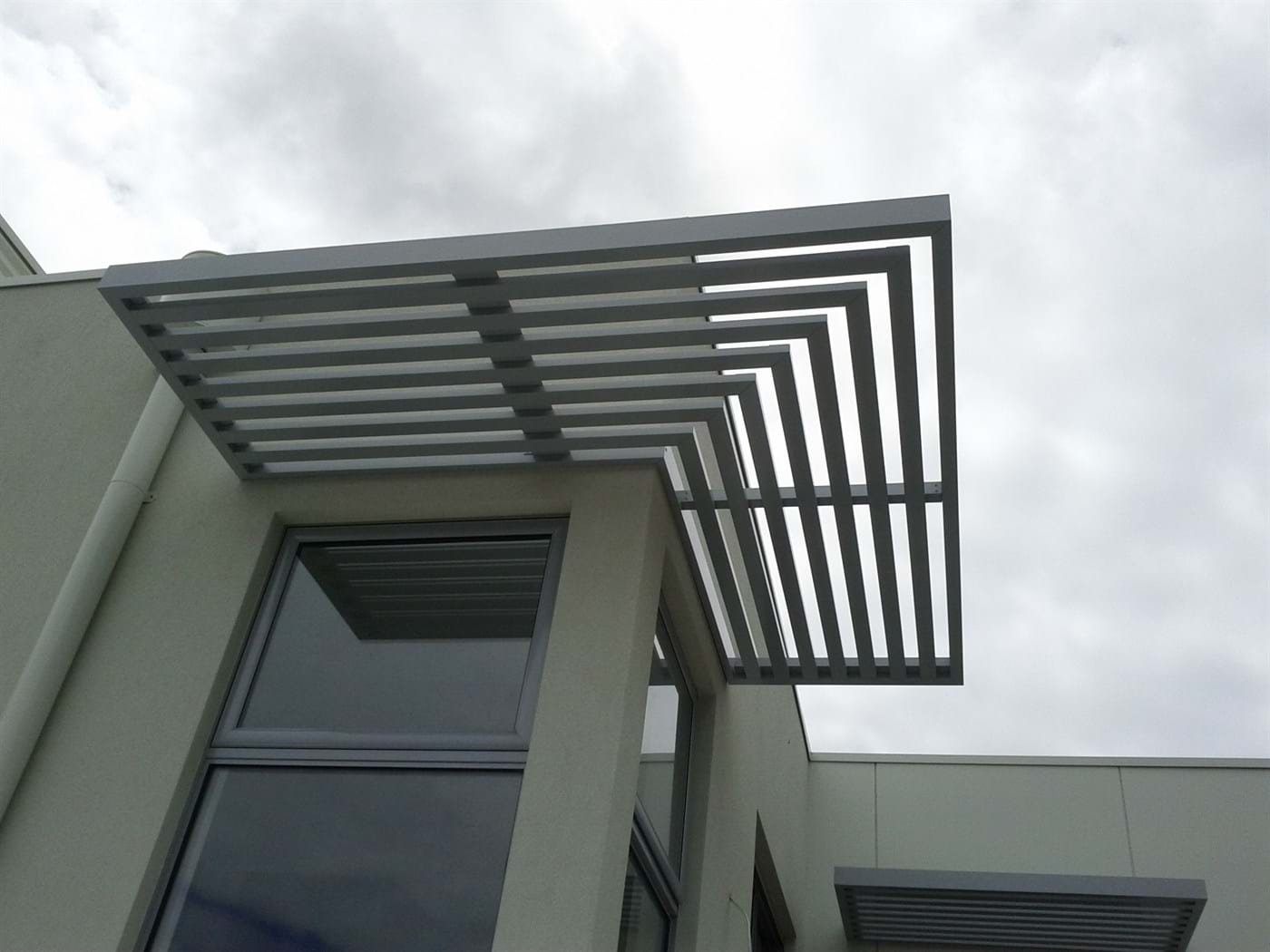 Louvre Blade Sun Awning