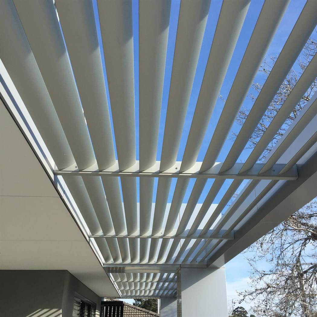 Louvre Blade Sun Awning