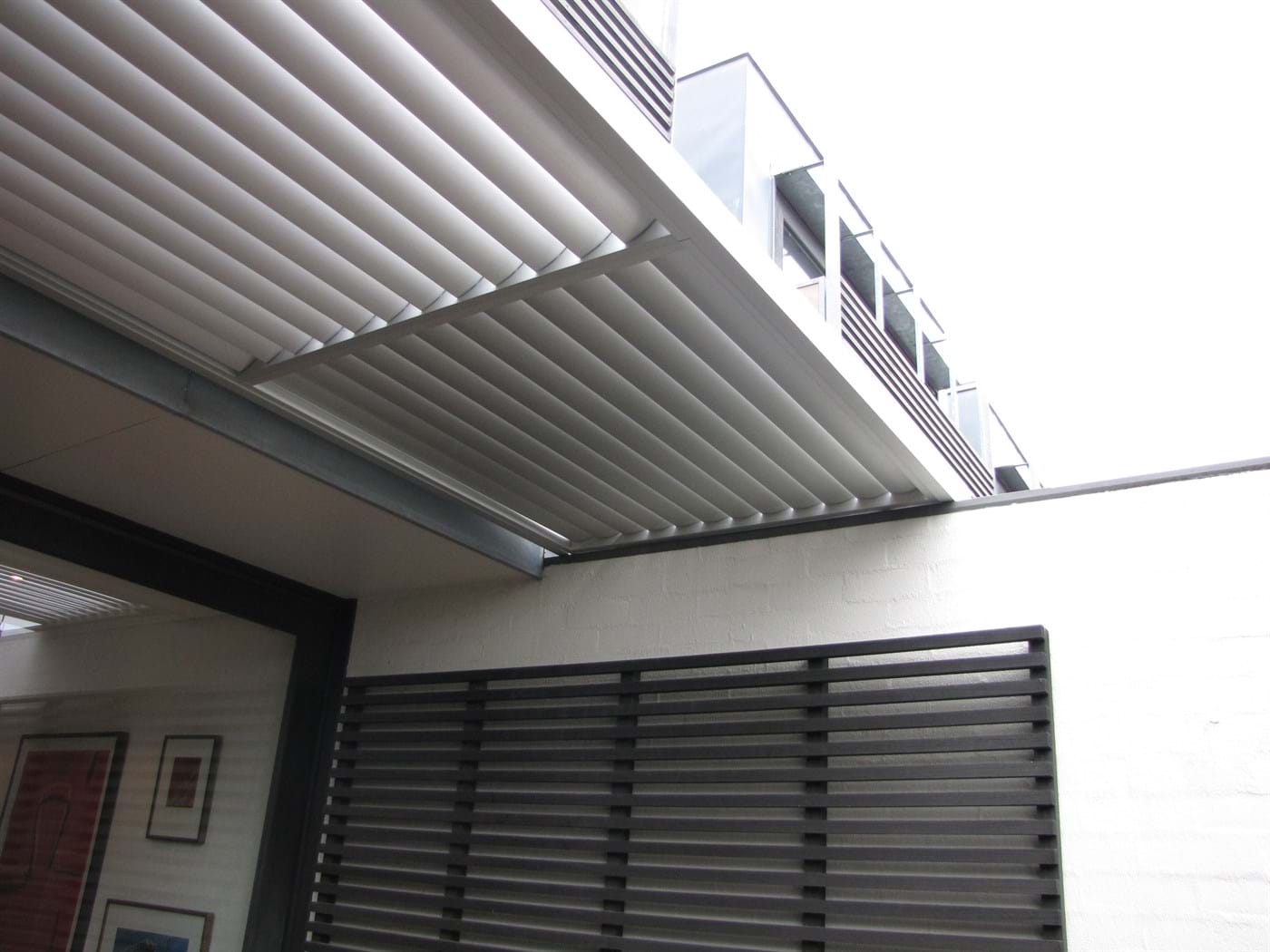 Louvre Blade Sun Awning