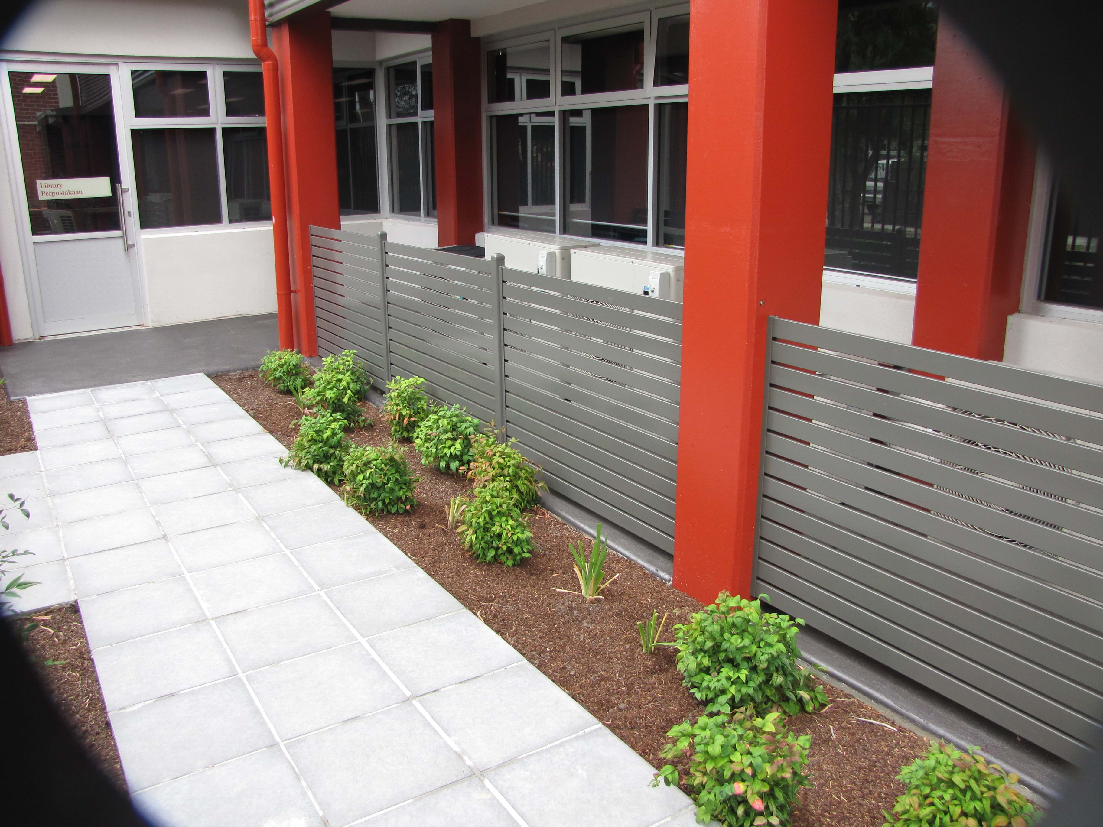 Baton Style Balcony Screen