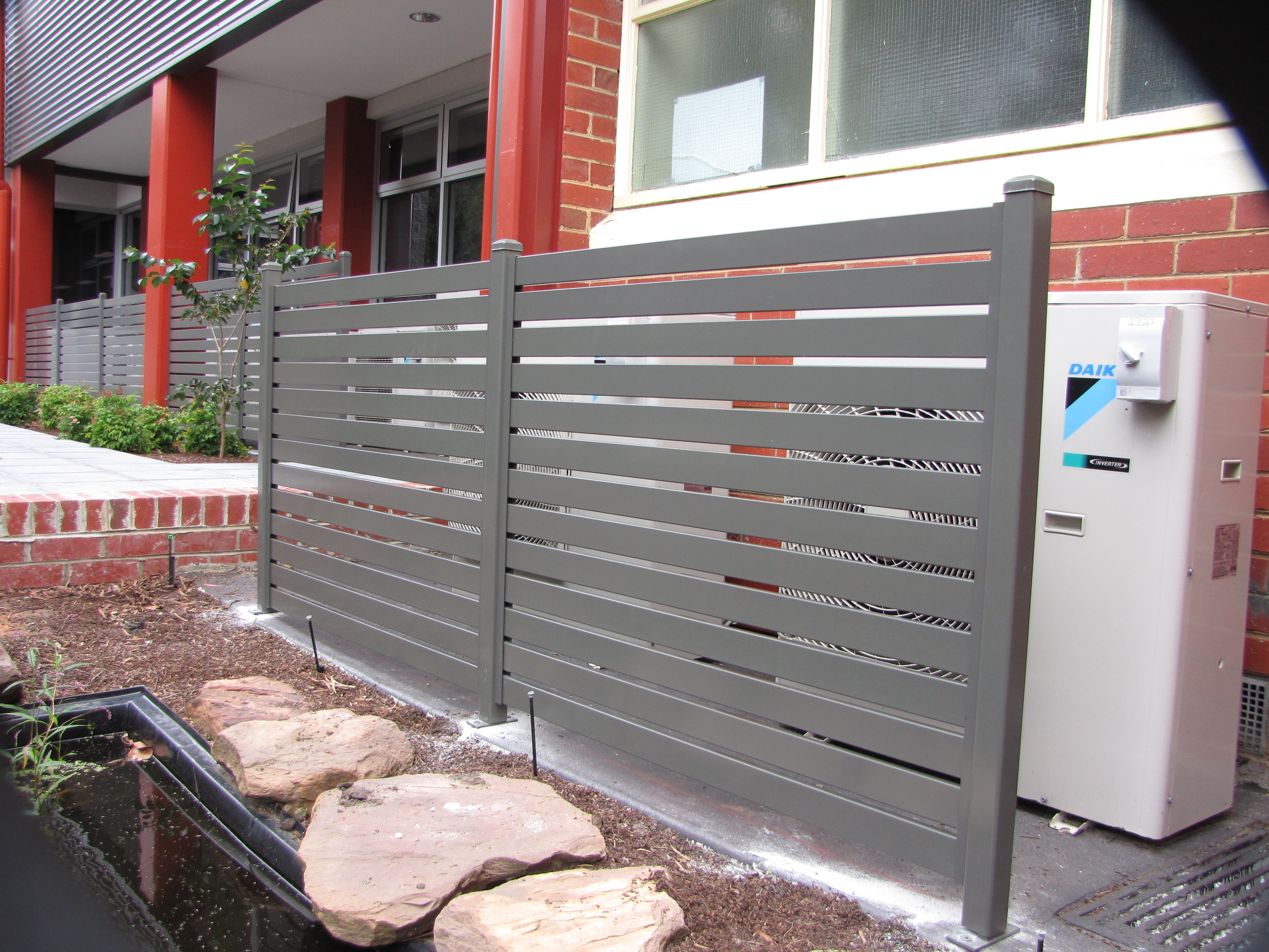 Baton Style Balcony Screen